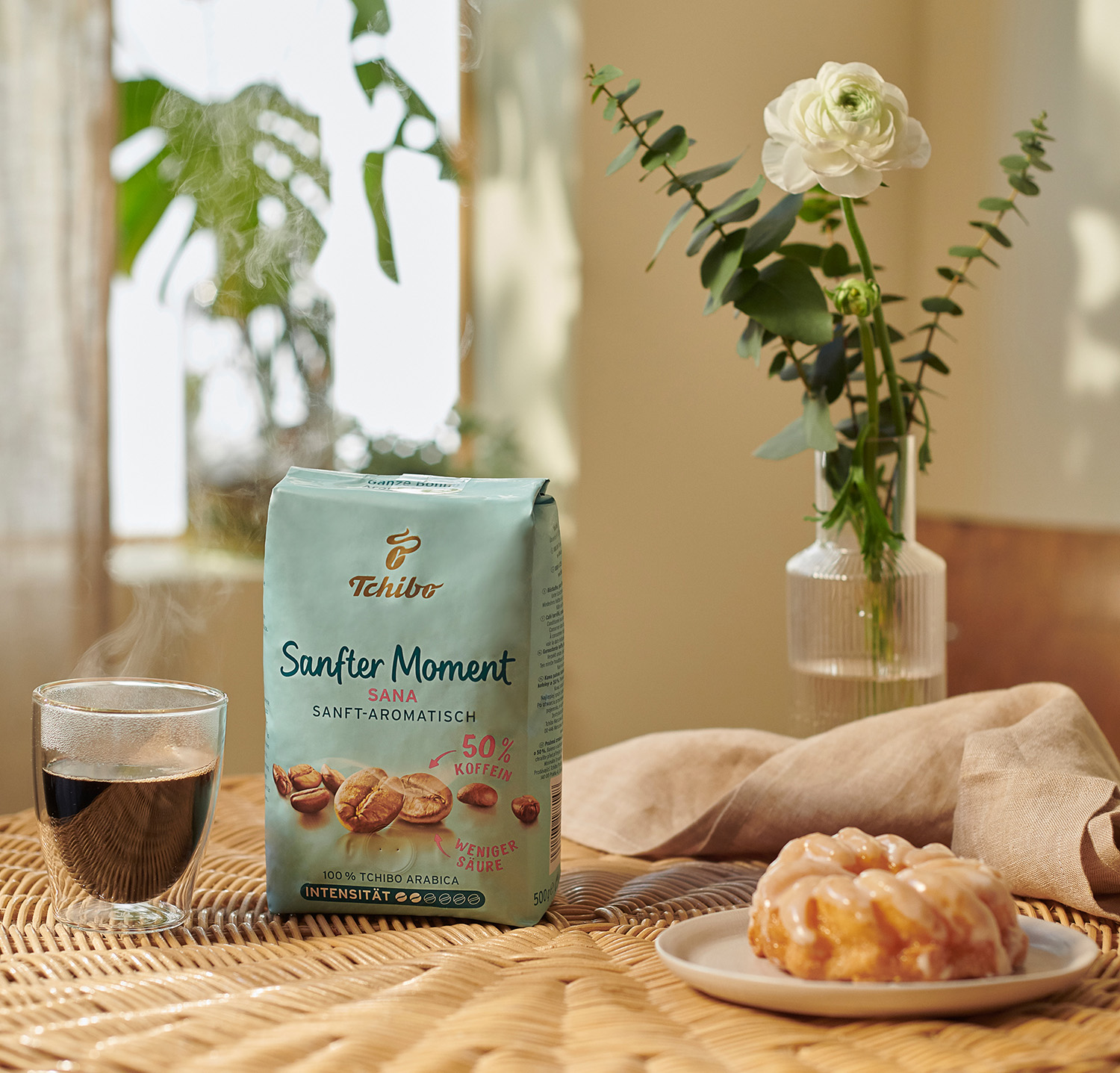 Für mehr Balance im Alltag: Der neue Tchibo Kaffee „Sanfter Moment ...